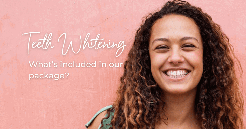 What’s included in our teeth whitening package? - Oakwood Dental Practice
